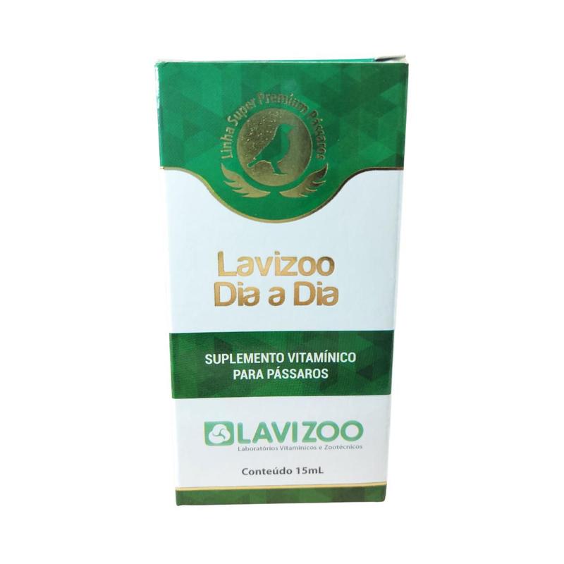 Lavizoo Dia a Dia 15ml Suplemento Vitamínico P/ Pássaros - Lavizzo ...