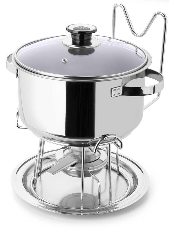 Le Réchaud 5L Panela Aço Inox Para Massas Sopas Buffet Forma - Rechaud ...