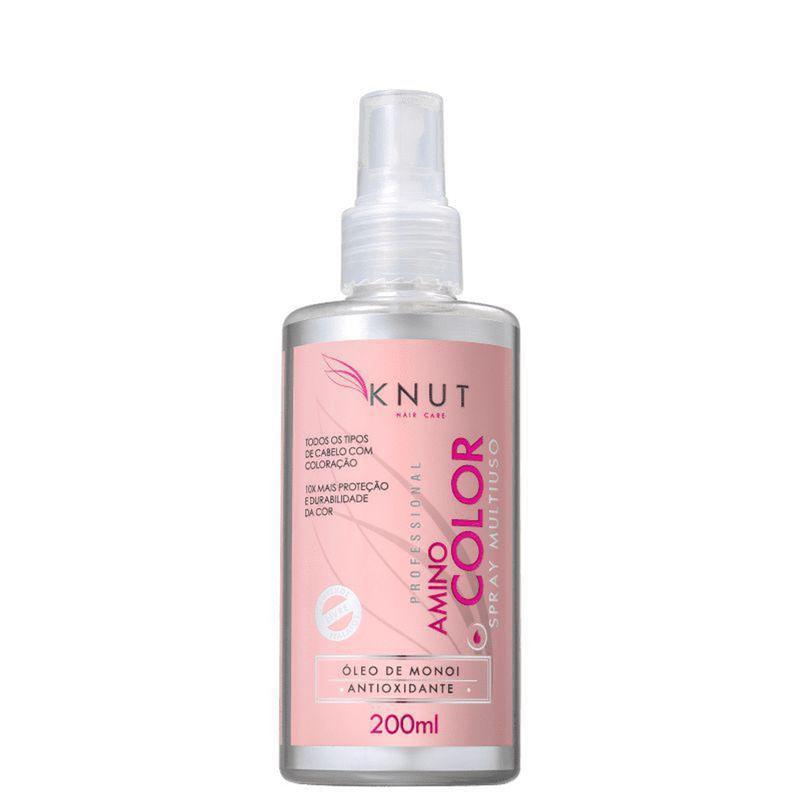 Leave-in Knut Spray Multiuso Amino Color - 200 ml - Leave in Capilar ...