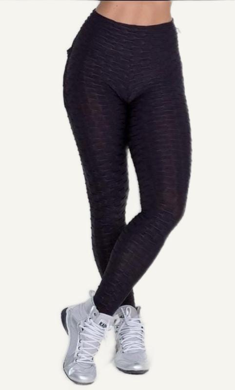 Legging Bolha Suplex Cós Alto Fitness Academia Texturizada Flocada ...
