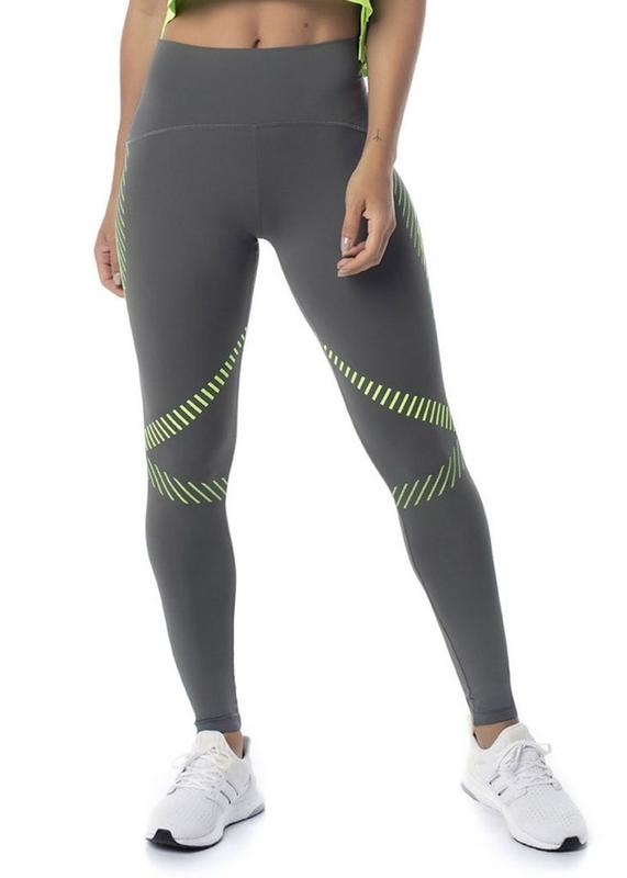 LEGGING SILK ZERO AÇÚCAR - CINZA Cinza M - Calça Legging - Magazine Luiza