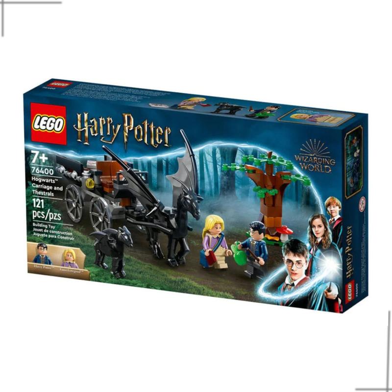 LEGO 76400 Harry Potter Carruagem E Testrálio De Hogwarts - Brinquedos ...