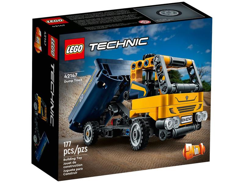 LEGO Caminhão Basculante 177 Peças - 42147 - Brinquedos de Montar e ...