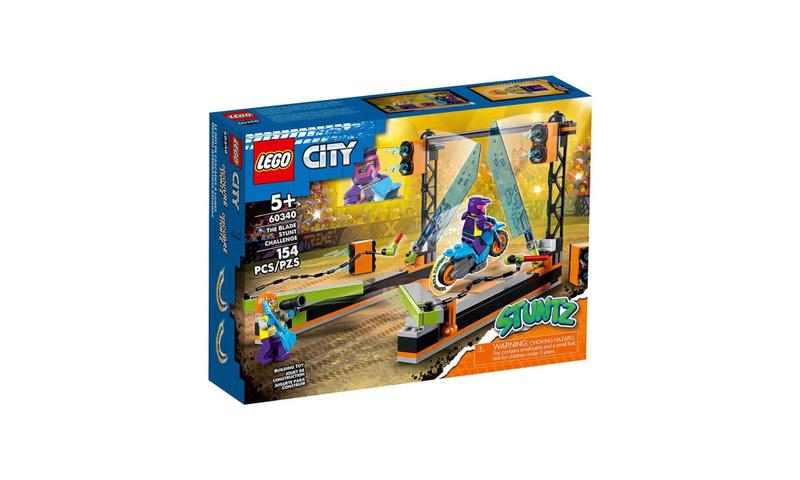 Lego City Desafio de Acrobacias com Lâminas 60340 - Brinquedos de ...