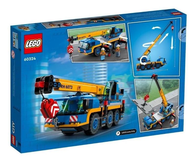 Lego City Guindaste Móvel - 60324 - Brinquedos de Montar e Desmontar ...