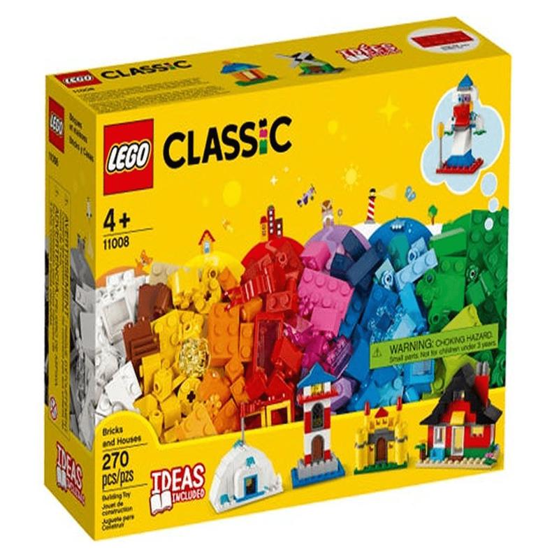 Lego Classic 11008 Caixa De Peças Blocos E Casas 270 peças - Brinquedos ...