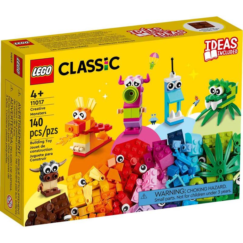 Lego Classic Monstros Criativos 140pcs - Brinquedos de Montar e ...