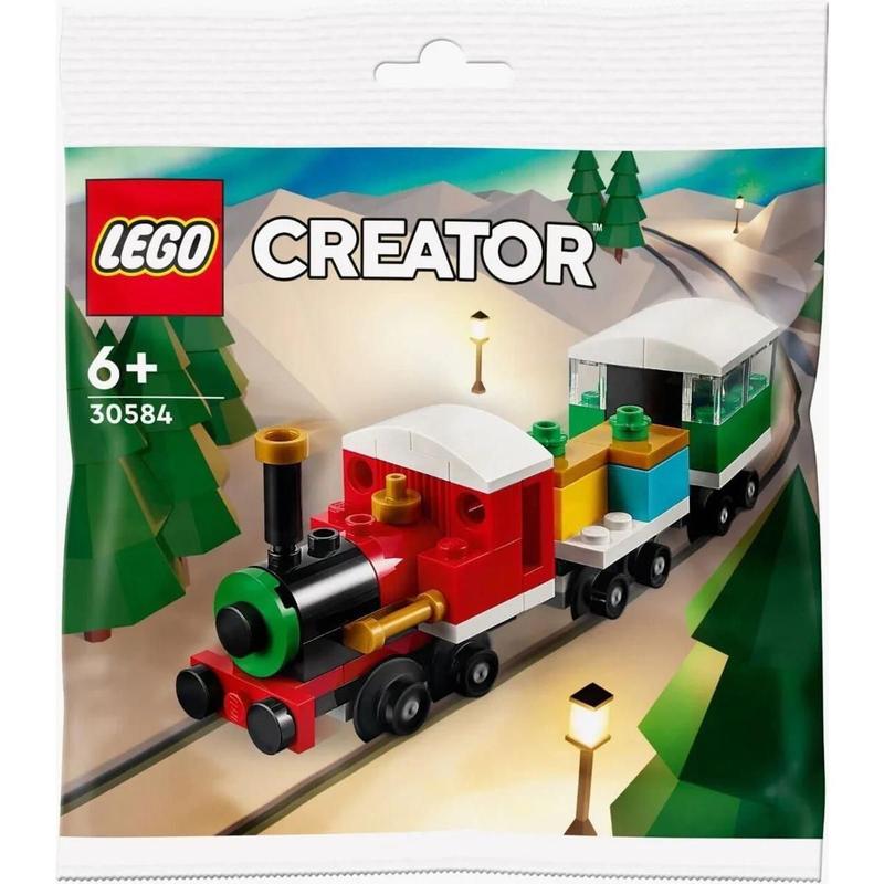 Lego Creator Trem das Férias de Inverno 73 Peças 30584 - Brinquedos de ...