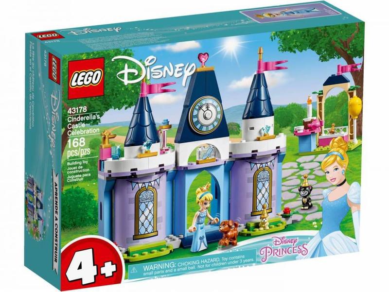 Lego Disney - A Celebração no Castelo da Cinderela - Brinquedos de ...