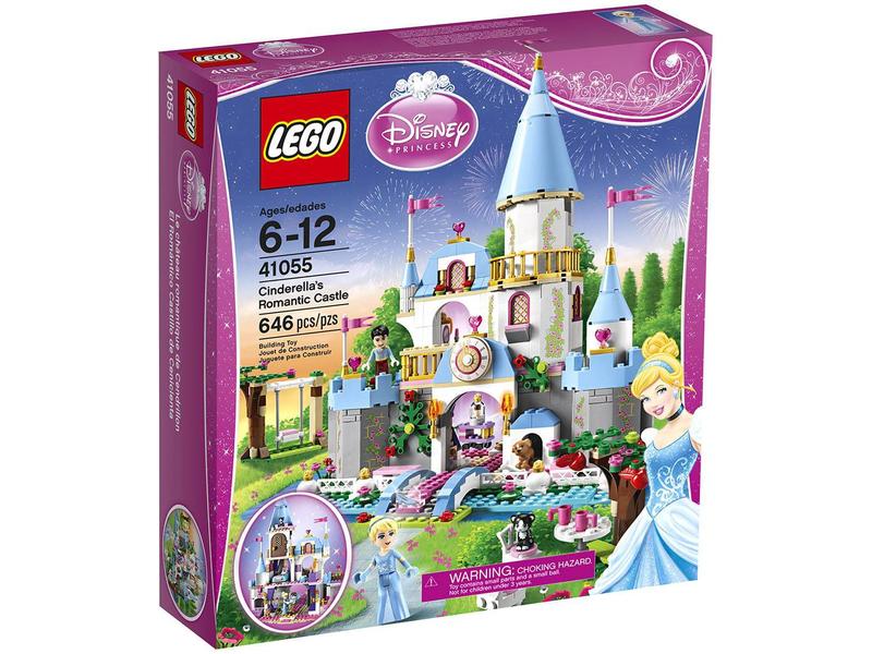 LEGO Disney Princess O Castelo Romântico - da Cinderela 646 Peças ...