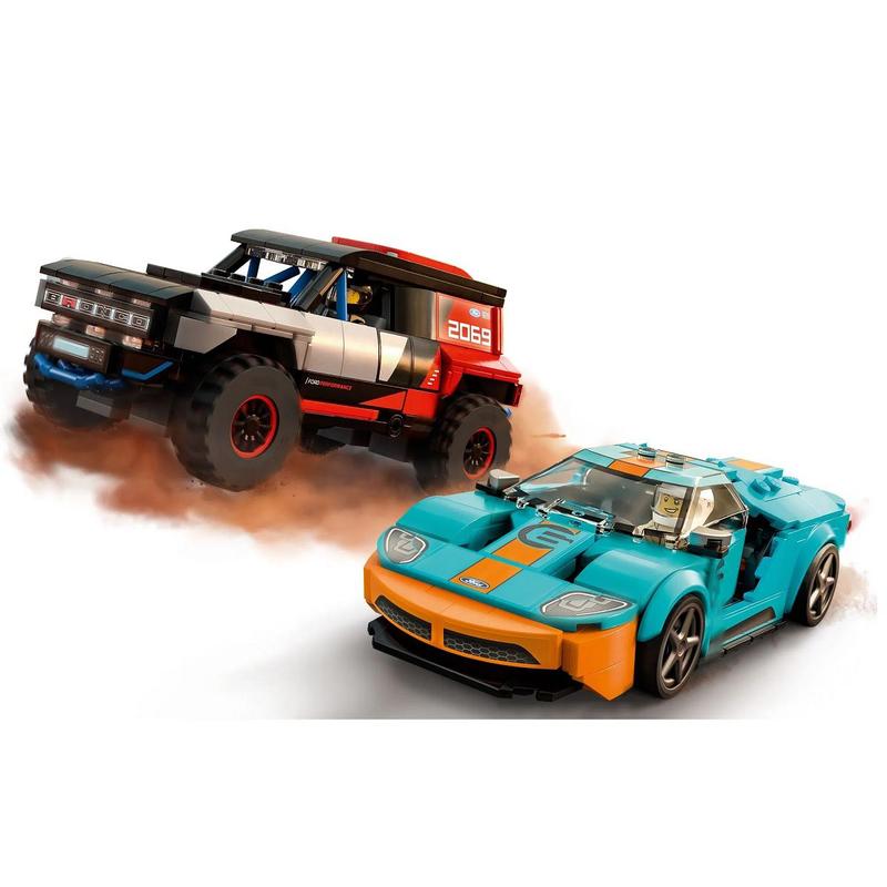 Lego Ford Gt Heritage Edition e Bronco R Speed Champions 660 Peças ...