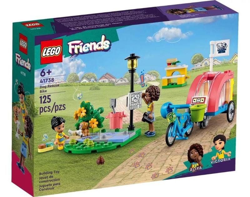 Lego Friends Bicicleta De Resgate Do Canino 125 Peças - 41738 ...