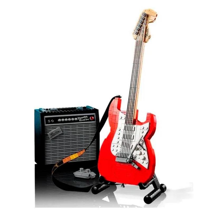 LEGO Guitarra e Amplificador Ideas Fender Stratocaster, 1074 Peças ...