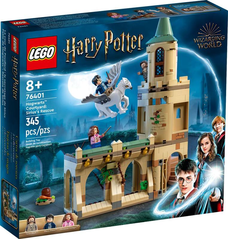 LEGO Harry Potter - Pátio de Hogwarts: Resgate de Sirius - 76401 ...