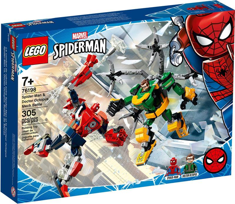 LEGO Heroes - Homem-Aranha e Doctor Octopus - 76198 - Brinquedos de ...