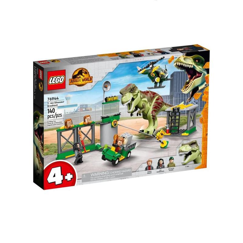 LEGO Jurassic World - Fuga de Dinossauro T Rex - 76944 - Brinquedos de ...