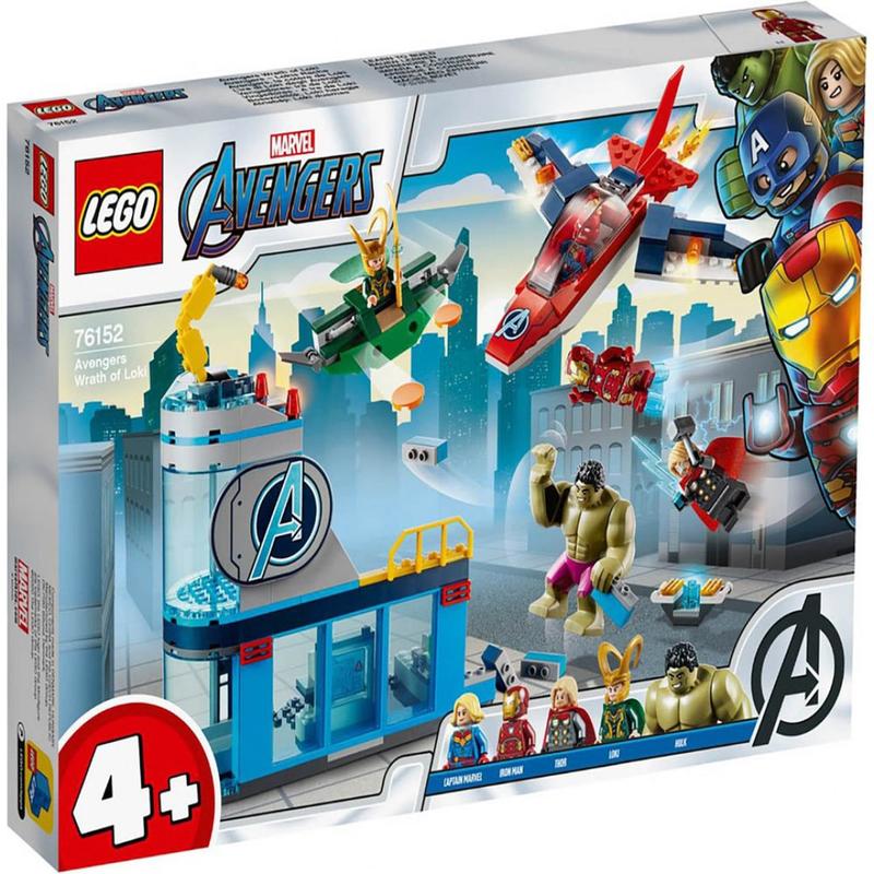 Lego Marvel Vingadores A Ira De Loki - LEGO 76152 - Brinquedos de ...