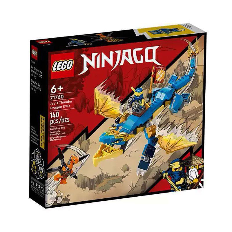 LEGO Ninjago Jay's Thunder Dragon EVO 140 pçs - 71760 - Brinquedos de ...