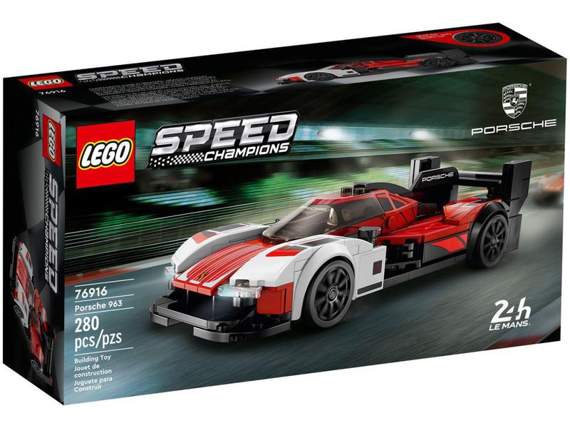 LEGO Speed Champions Porsche 963 280 Peças - 76916 - Brinquedos de ...