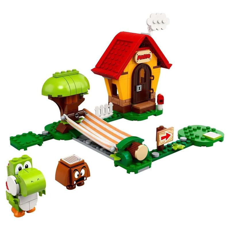 Lego Super Mario Casa de Mario e Yosh Pacote Expansão 205 peças ...