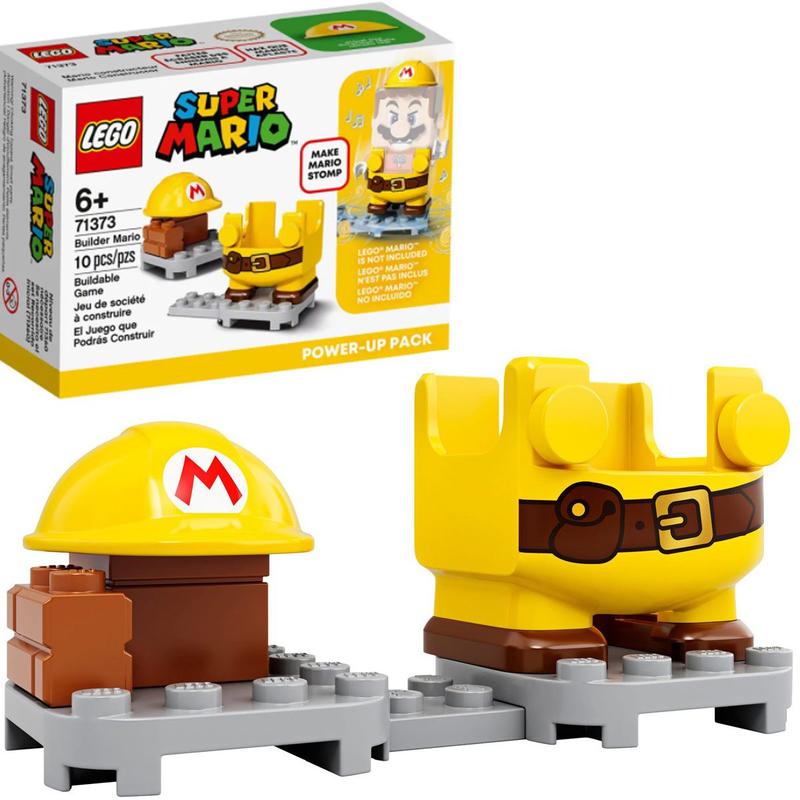 LEGO Super Mario - Pacote Power Up Mario Construtor 10 peças Para +6 ...
