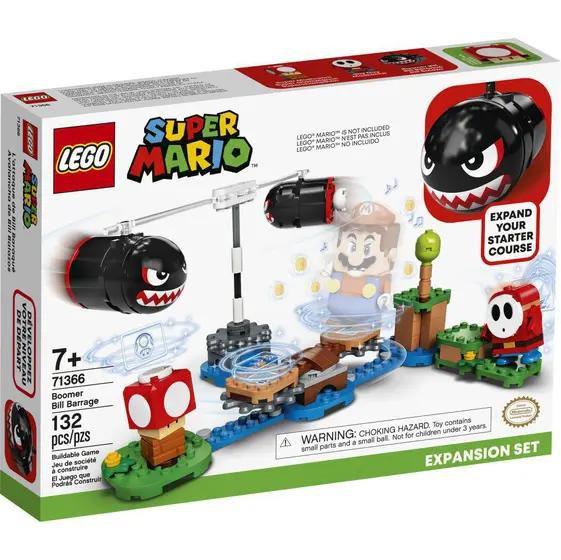 Lego Super Mario Set de Expansão - Bombardeio de Bill Balaços - 71366 ...