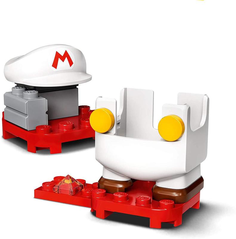 Lego Super Mario Traje Mario De Fogo Power Up - Lego 71370 - Brinquedos ...