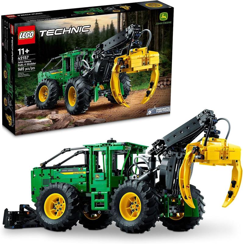 Lego Technic - Trator Florestal John Deere 948l-ii - 42157 - Brinquedos ...