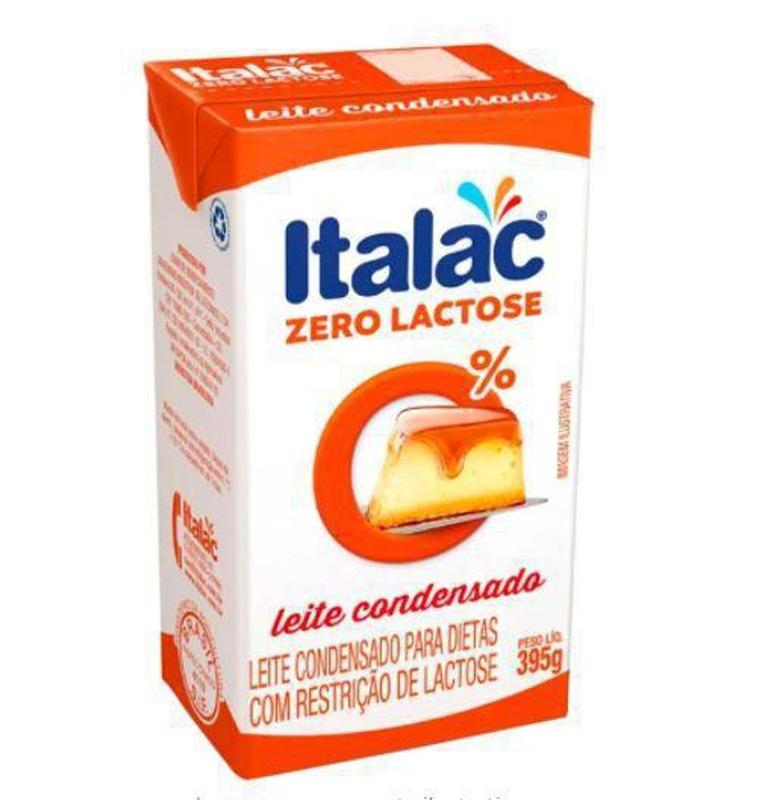 Leite Condensado Zero Lactose 395g - Italac - Leite Condensado ...