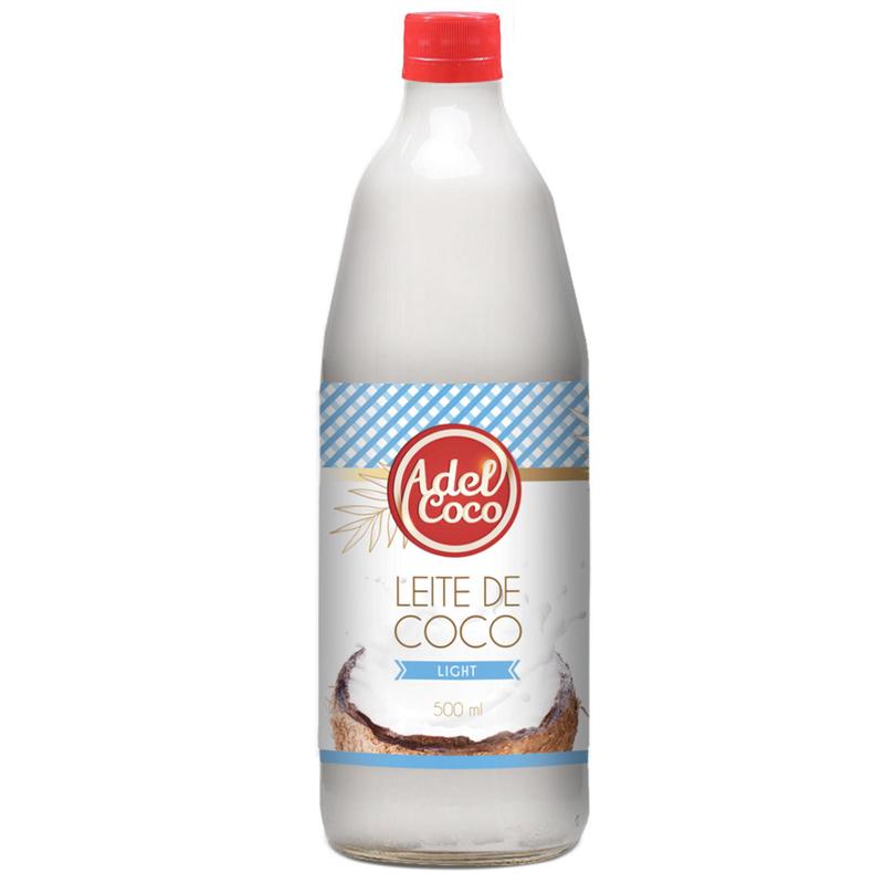 Leite de Coco Light 500ml - Adel Coco - Leite de Coco - Magazine Luiza