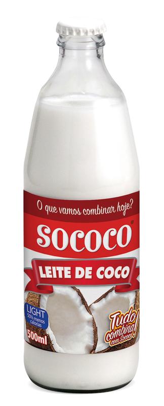 Leite De Coco Light 500ml - Sococo - Leite de Coco - Magazine Luiza