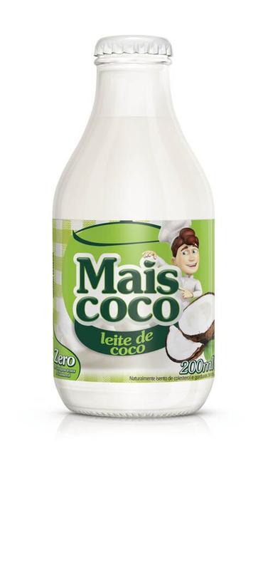 Leite de coco mais coco 200ml - 24 unidades - SOCOCO - Leite de Coco ...