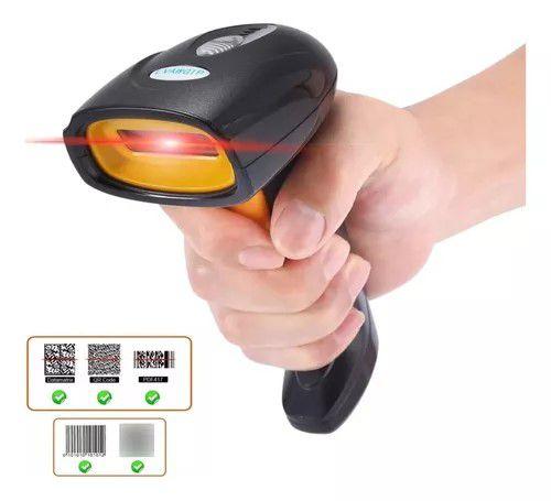 Leitor E Scanner De Código De Barras USB Evawgib 1D e 2D QR Code ...