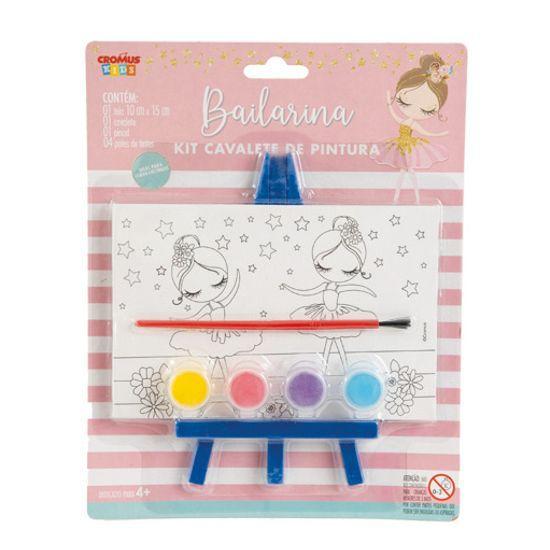 Lembrancinha - Kit Cavalete para Pintura Ballet - 1 Un - Cromus - Kit ...