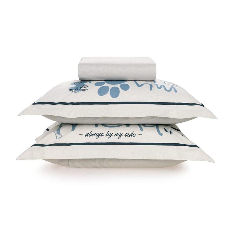 Lençol Elástico Casal 3 Peças Infantil Karsten Boris - Lençol ...