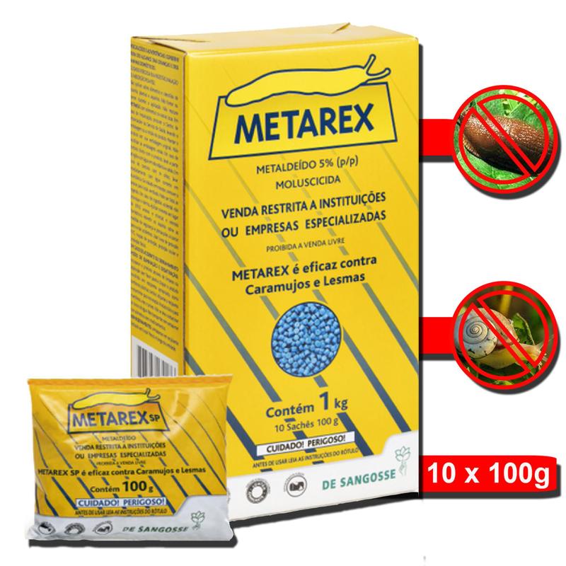 Lesmicida Metarex 1kg - Repelente De Lesmas E Caramujos - se sangosse ...