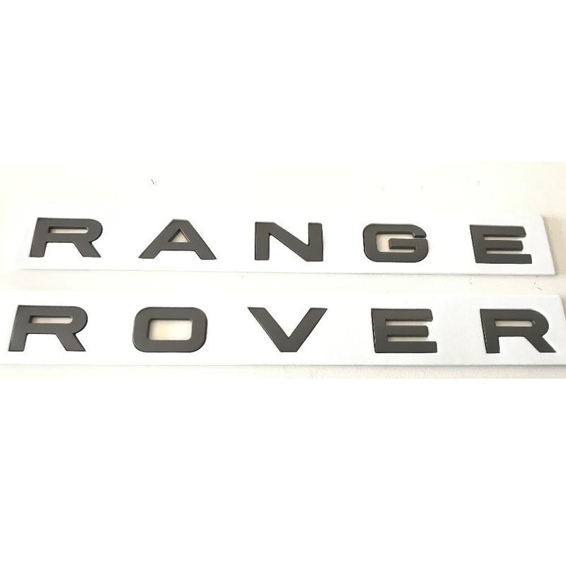 Letra Emblema Range Rover Tampa De Mala Capo Grafite - OEM - Emblemas ...