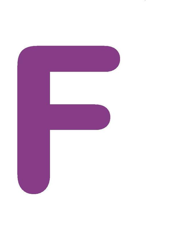 Letras em EVA Alfabeto Roxo - 14cm - Extra Festas - Letras, Números e ...