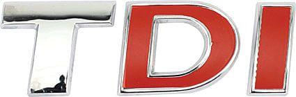 Letreiro (Tdi) Amarok Cromado Letra Di Vermelho - Marçon - Acessórios ...