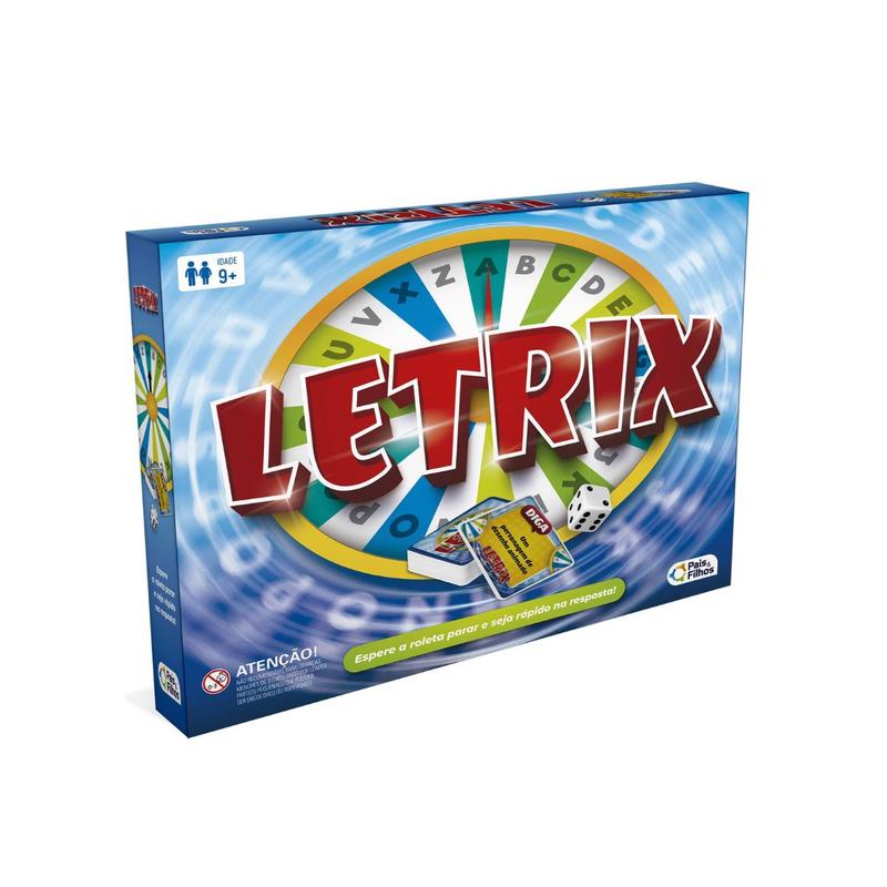 Letrix- Jogo de Tabuleiro - Pais e Filhos - Jogos de Tabuleiro ...