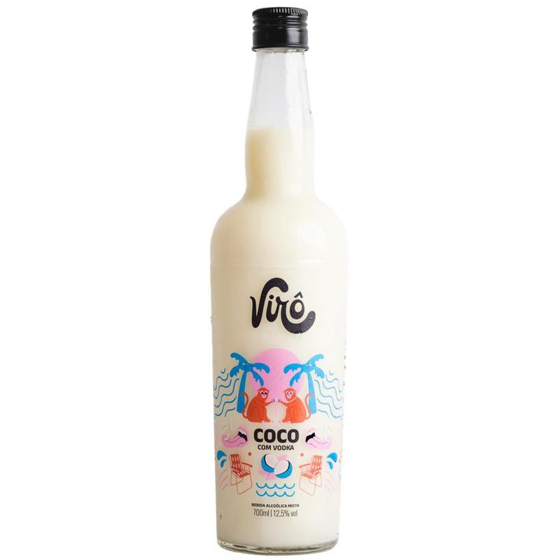 Licor Fino Virô Coco 700ml - Licor - Magazine Luiza