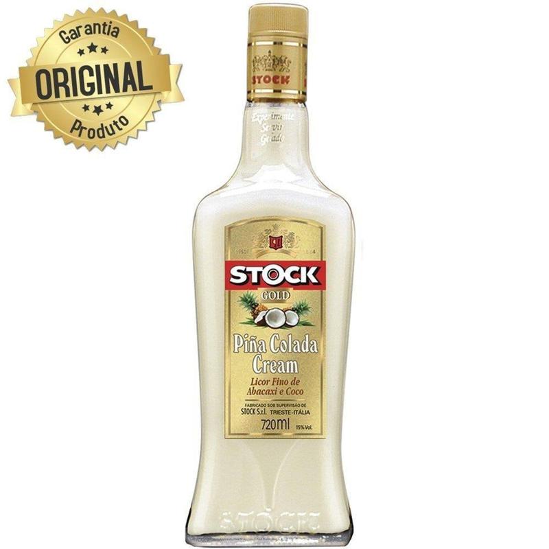 Licor Gold Pina Colada Cream 720ml - Stock - Licor - Magazine Luiza