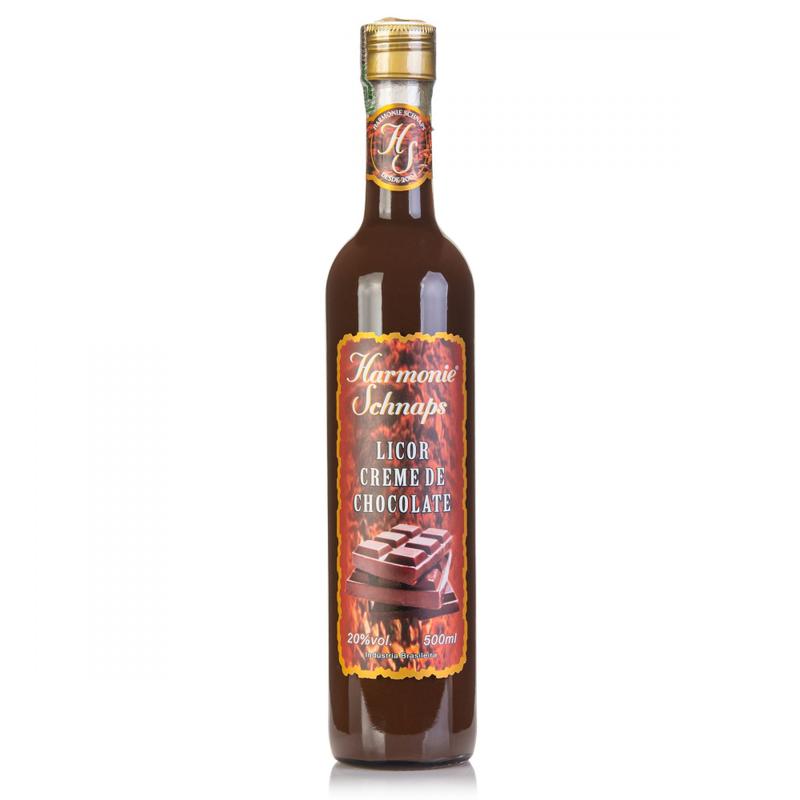 Licor Harmonie Schnaps Chocolate Creme 500ml - Licor - Magazine Luiza