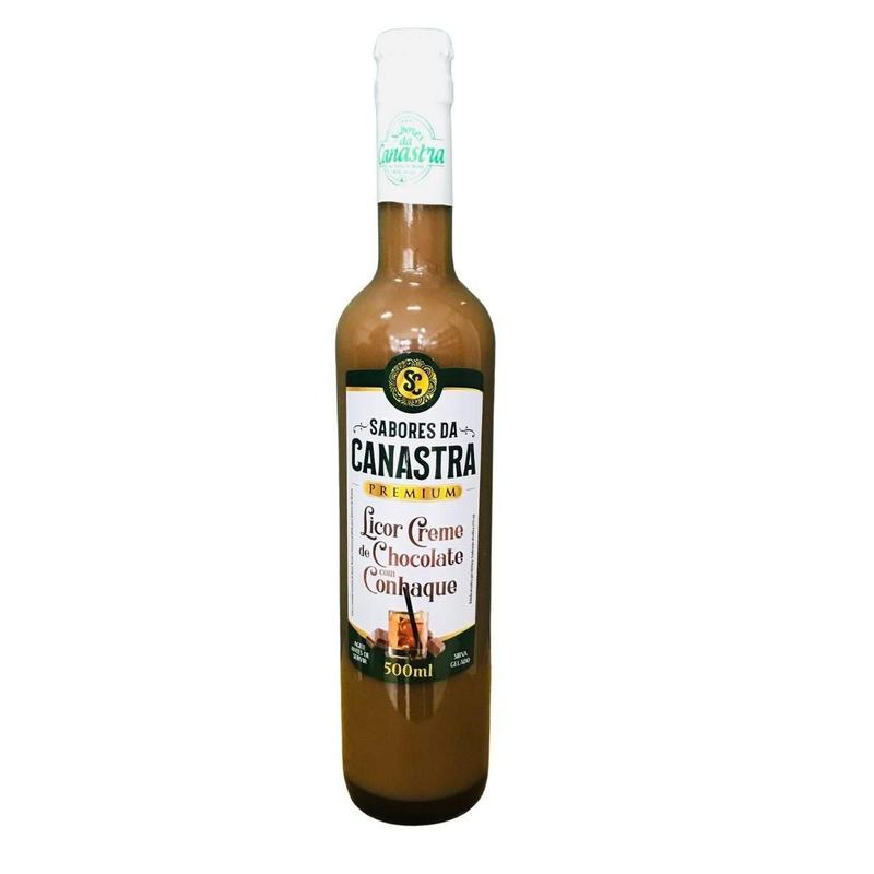 Licor Premium Chocolate Com Conhaque 500Ml Sabores Canastra - Vale Da ...