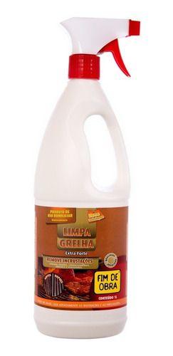 Limpa Grelha 1 Litro Extra Forte Limpeza Pesada Fim De Obra - Limpador ...