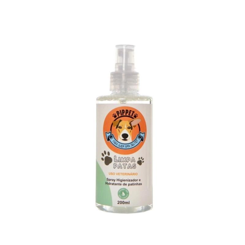 Limpa Patas spray 200ml - Pippet - Higiene Sanitária Cachorro ...
