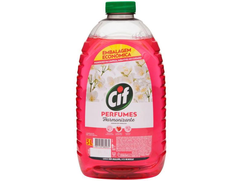 Limpador Cif Perfumes Harmonizante - Jasmim do Himalaia 3L - Limpador ...