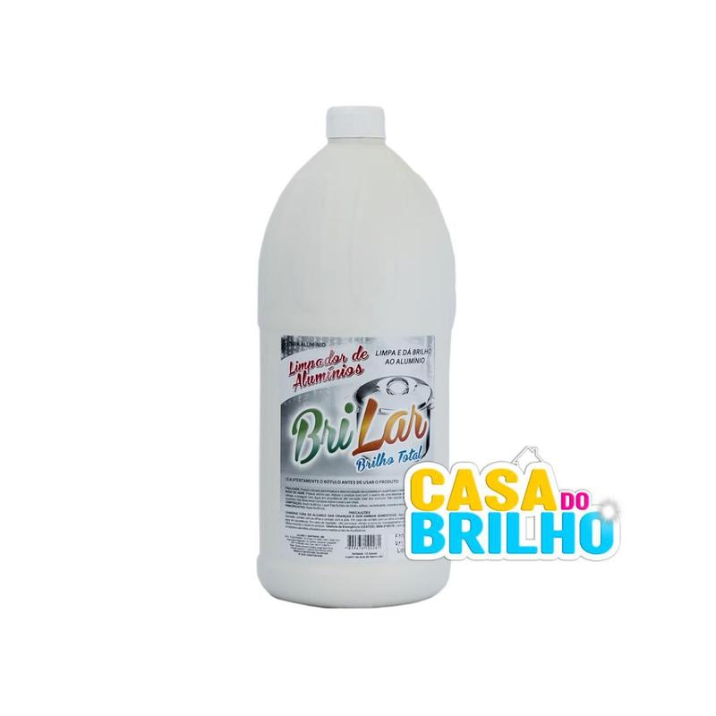 Limpador de Alumínio Brilar - 1L - Kitlar - Limpa Alumínio - Magazine Luiza