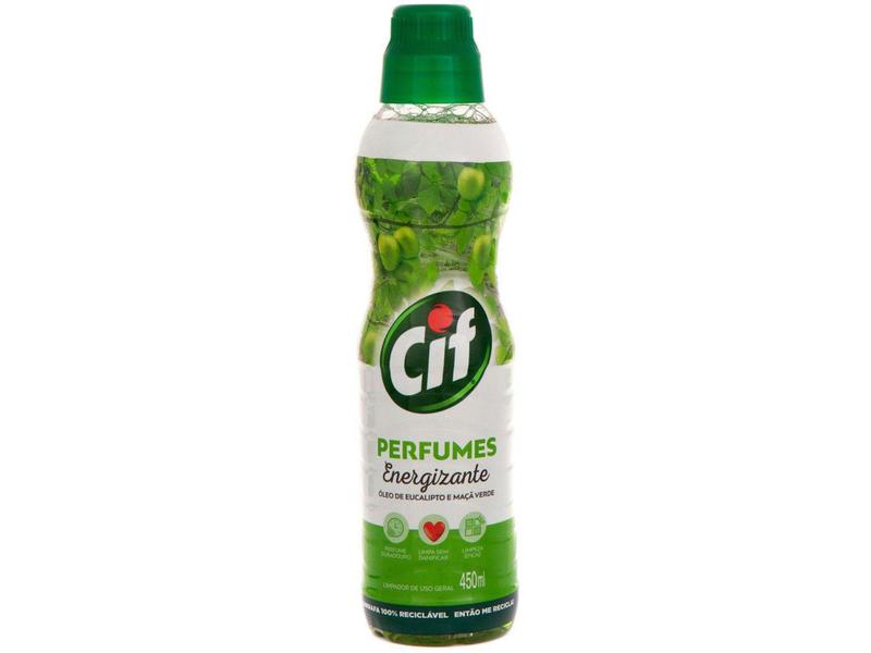 Limpador Multiuso Líquido Cif Perfumes Energizante - 450ml - Limpador ...