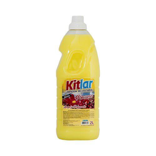 Limpador Perfumado Flowers Kitlar 2LT Capaz De Remover Poeiras e ...